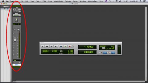 How to set up a click track in Pro Tools First