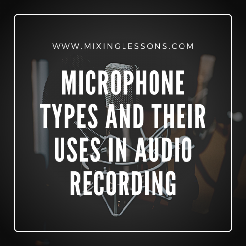 Microphone types and their uses in audio recording
